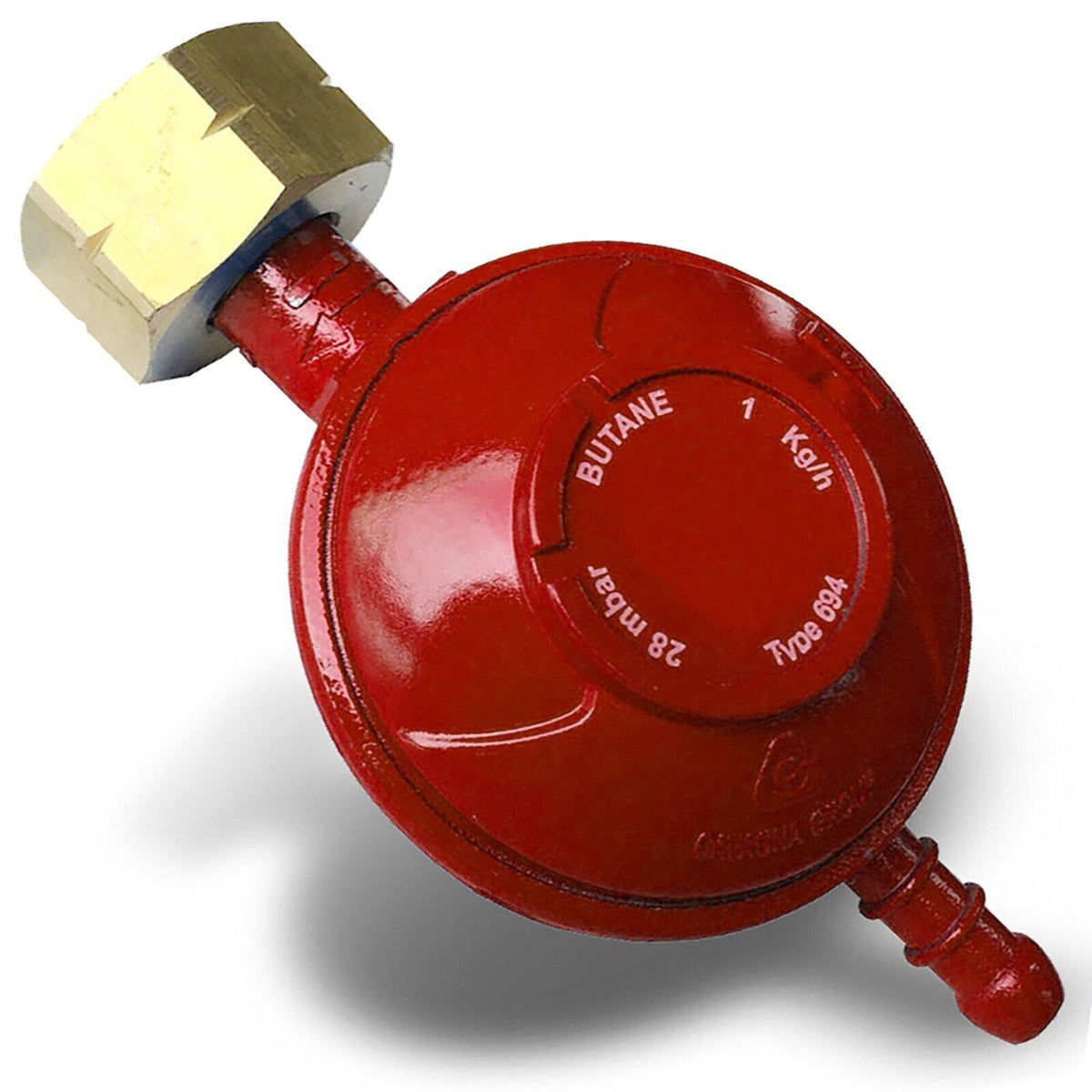 Butane LPG Gas Regulator Screw On Caravan Boat Motorhome Fits 4.5kg ...