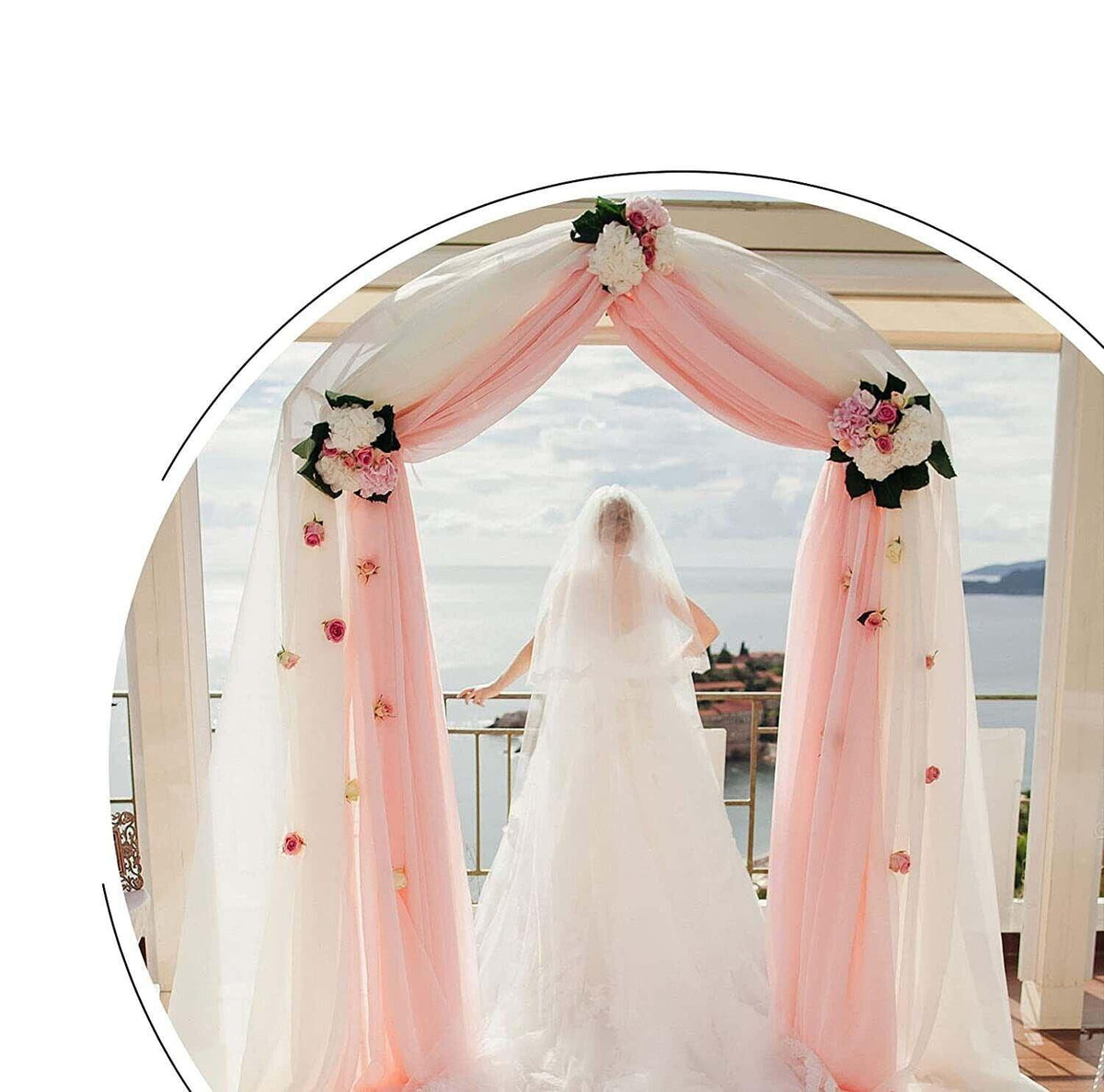 2.4M Metal Garden Arch Rose Plant Climb Trellis Archway Climber Frame ...